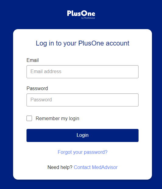 2 Factor Authentication – MedAdvisor