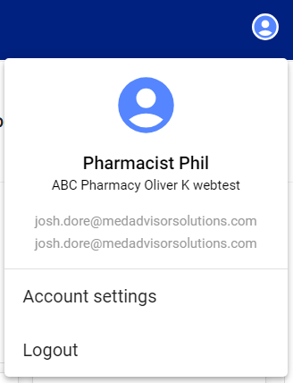2 Factor Authentication – MedAdvisor
