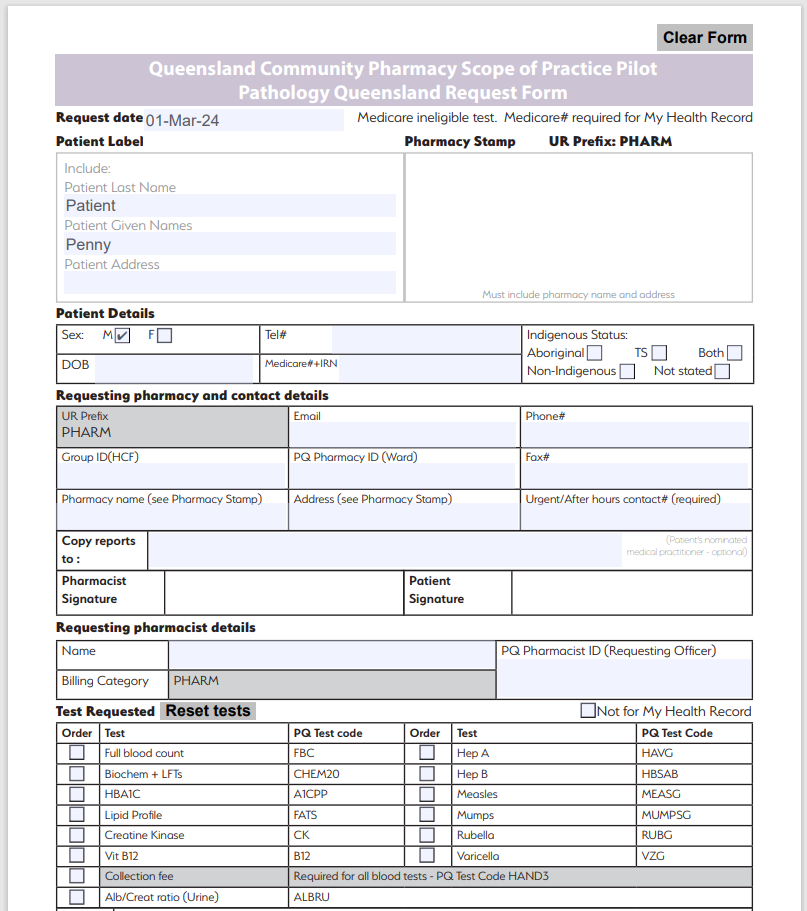 Pharmacist Consultation - Queensland Community Pharmacy Scope of ...