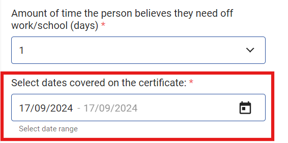 Certificate for Leave - How to create a Certificate for Leave – MedAdvisor
