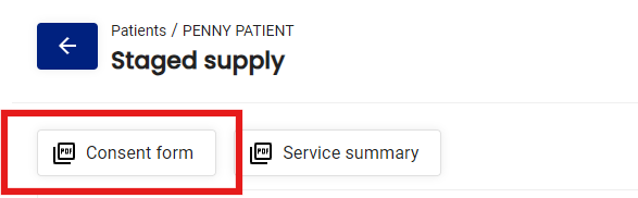 Staged Supply - How to complete a Staged Supply service – MedAdvisor