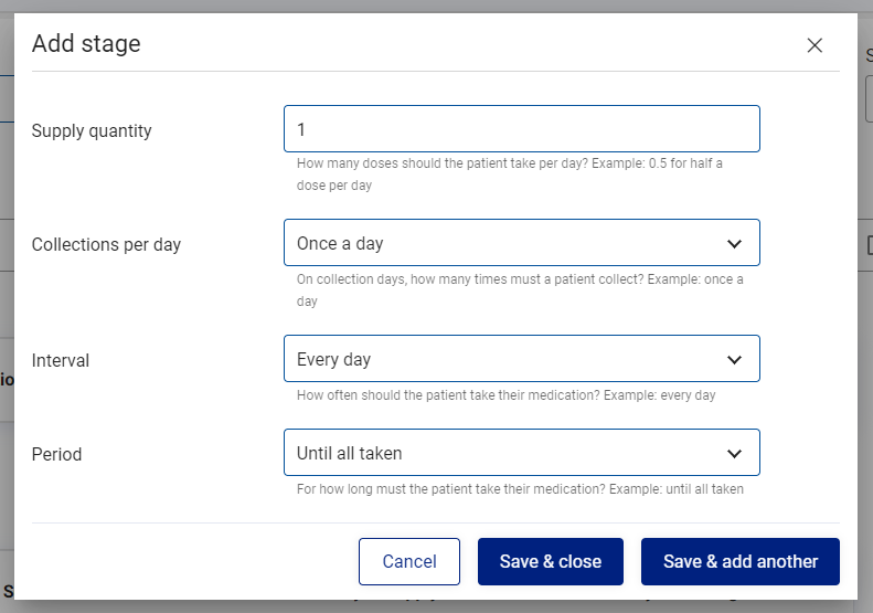 Staged Supply - How to complete a Staged Supply service – MedAdvisor