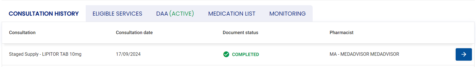Staged Supply - How to complete a Staged Supply service – MedAdvisor